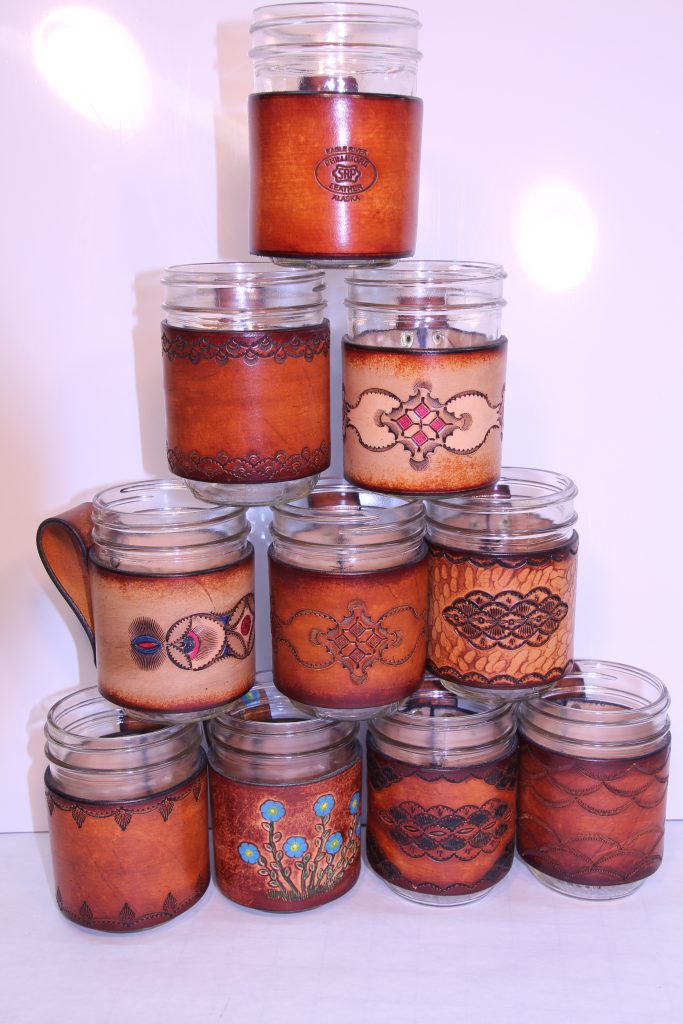 Mason Jar Wrap - Phillimore Leather